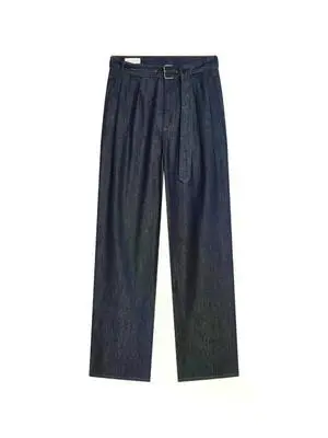 Dries Van Noten Belted Wide-leg Jeans