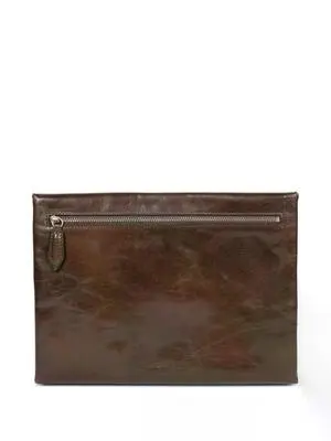 Dries Van Noten Leather Clutch
