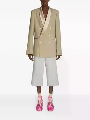 Dries Van Noten Tuxedo Double-breasted Blazer - Neutrals
