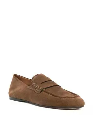 Sandro Suede Loafers
