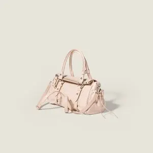 Miu Miu Nappa Leather Handbag - Powder Pink
