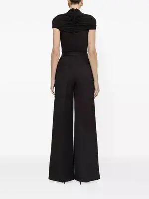 NISSA High-rise Wide-leg Palazzo Trousers