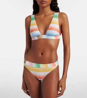 Missoni Zigzag Lame Bikini - Multicoloured