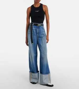 Givenchy Cropped Logo Cotton Tank Top