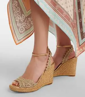 AQUAZZURA Kahlo Espadrille Wedges