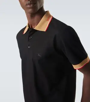Burberry Evan Cotton Polo Shirt