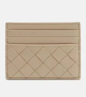 Bottega Veneta Intrecciato Leather Card Holder