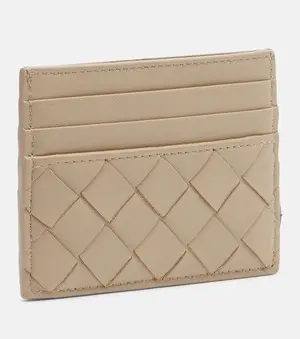 Bottega Veneta Intrecciato Leather Card Holder
