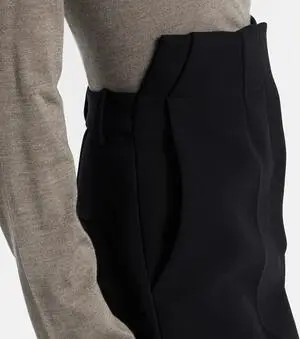Khaite High-rise Flared Pants