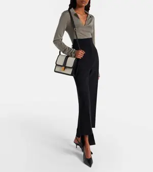 Khaite High-rise Flared Pants