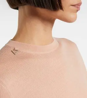 Prada Virgin Wool Sweater - Pink