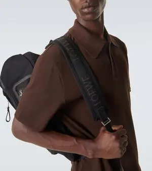 Loewe Flex Canvas And Suede Backpack