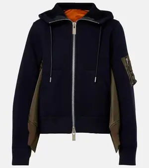 Sacai Oversized Sweatshirts Hoodies For Women