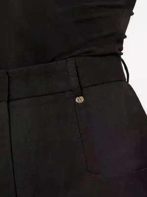 NISSA High-rise Wide-leg Palazzo Trousers