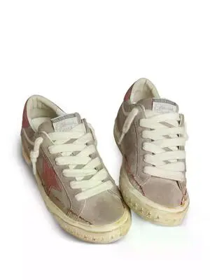 GOLDEN GOOSE Super-star Distressed Suede Sneakers