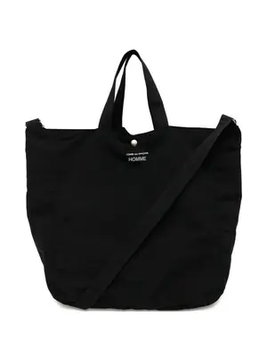 Comme Des Garçons Nylon Tote Bag - Black