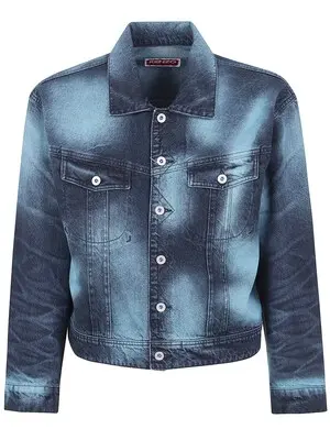 Kenzo Oversized Trucker Jacket - Blue