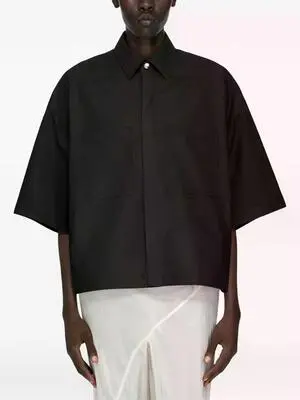 Rick Owens Pocketed Short-sleeves Shirt