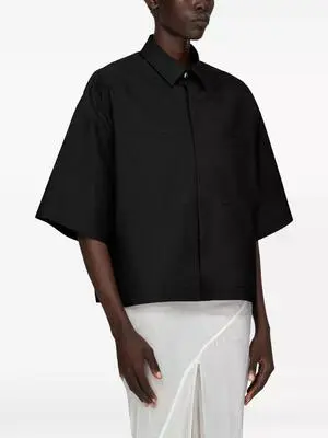 Rick Owens Pocketed Short-sleeves Shirt