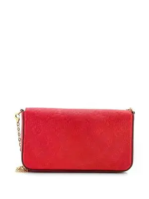 LOUIS VUITTON Felicie Pochette Monogram Empreinte Leather Crossbody Bag - Red