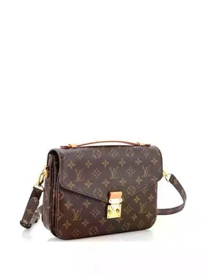 LOUIS VUITTON Pochette Metis Monogram Canvas - Brown