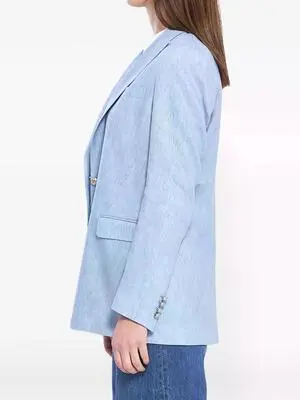 Tagliatore Single-breasted Blazer - Blue