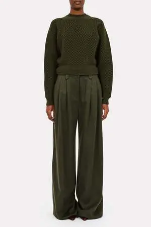 Ulla Johnson Ronan Knit Pullover - Militaire
