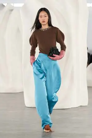 Ulla Johnson Edlyn Satin Pants - Heron