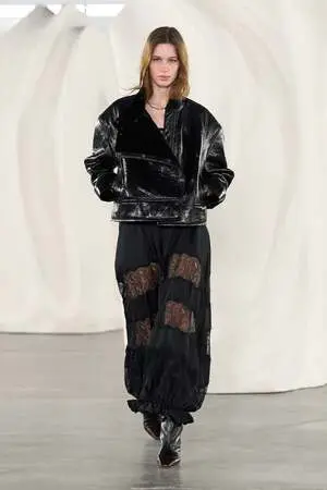 Ulla Johnson Chantal Silk Midi Skirt - Noir