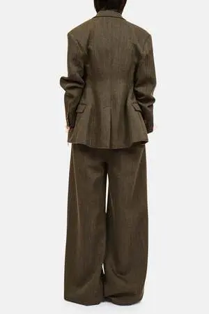 Ulla Johnson Milo Wide Leg Wool Pants