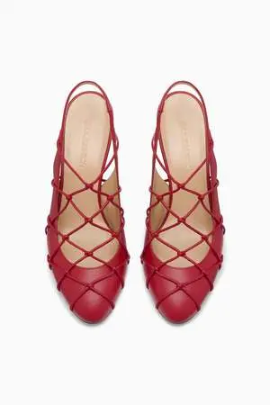 Ulla Johnson Cage Slingback High Heel