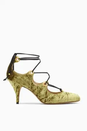 Ulla Johnson Cherie Pump - Olive