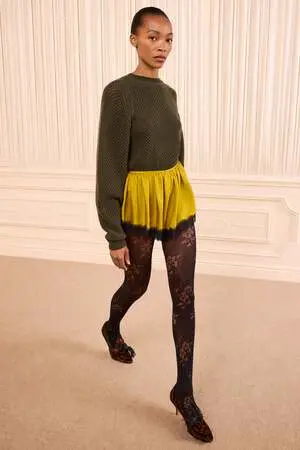 Ulla Johnson Georgina Silk Short - Citrine