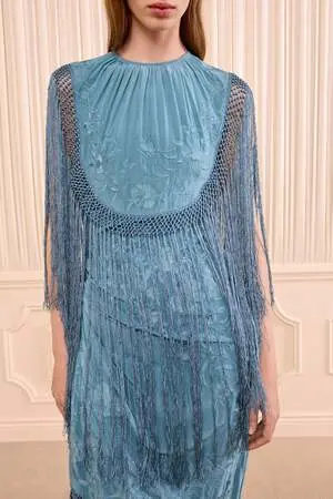 Ulla Johnson Nerine Silk Fringe Dress