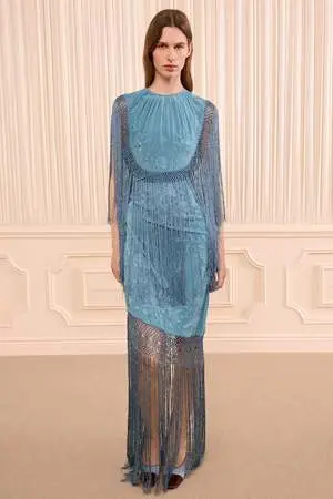 Ulla Johnson Nerine Silk Fringe Dress