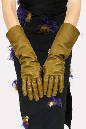 Ulla Johnson Lorin Gloves - Lichen
