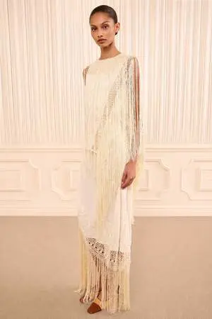 Ulla Johnson Willa Silk Fringe Top