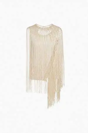 Ulla Johnson Willa Silk Fringe Top