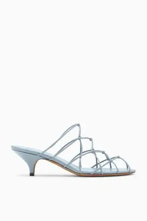 Ulla Johnson Colette Kitten Heel Sandal - Arctic