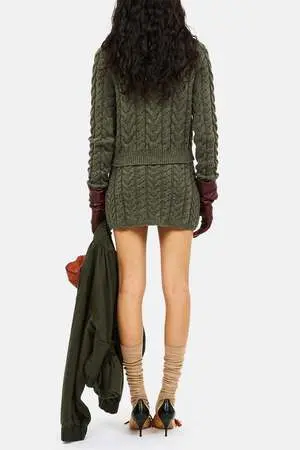 Ulla Johnson Marlie Cropped Knit Pullover With Embell