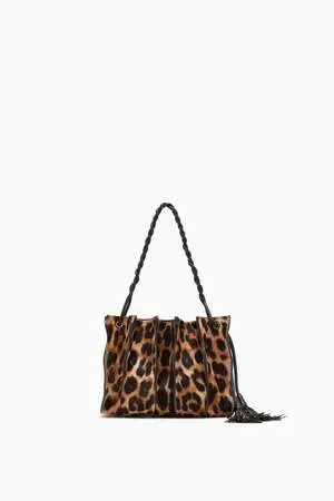 Ulla Johnson Adria Small Shoulder Bag - Leopard