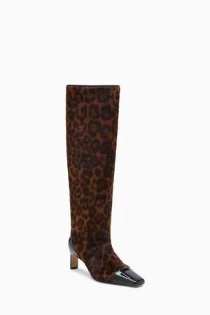 Ulla Johnson Mix Media Mid-heel Boot
