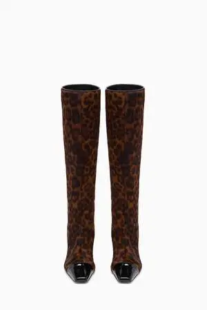 Ulla Johnson Mix Media Mid-heel Boot