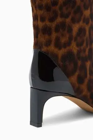 Ulla Johnson Mix Media Mid-heel Boot