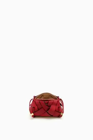 Ulla Johnson Charlotte Camera Bag In Suede - Claret