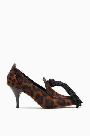 Ulla Johnson Tassel Pump - Leopard