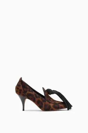 Ulla Johnson Print Tassel Pump - Leopard