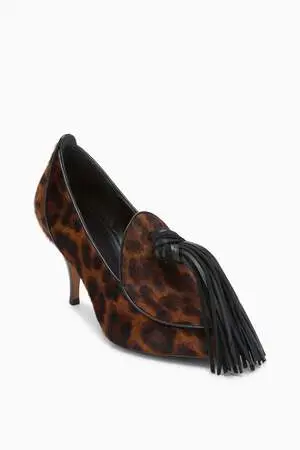 Ulla Johnson Print Tassel Pump - Leopard