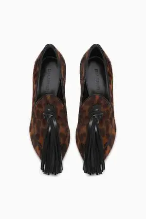 Ulla Johnson Print Tassel Pump - Leopard