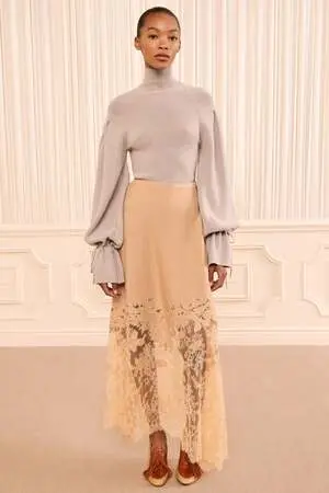 Ulla Johnson Josina Lace Midi Skirt